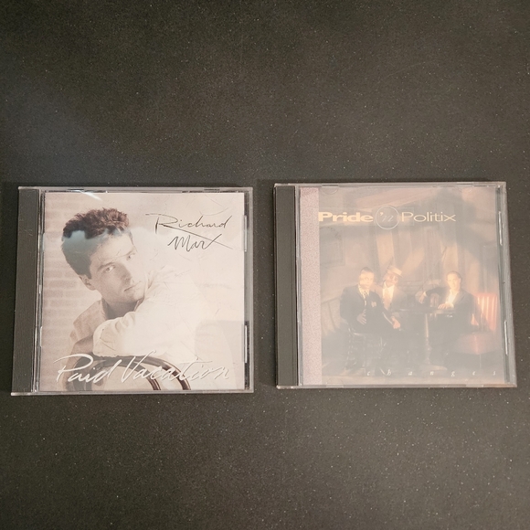 Media | 2 Cds Richard Marx Paid Vacation Pride N Politix Changes | Poshmark